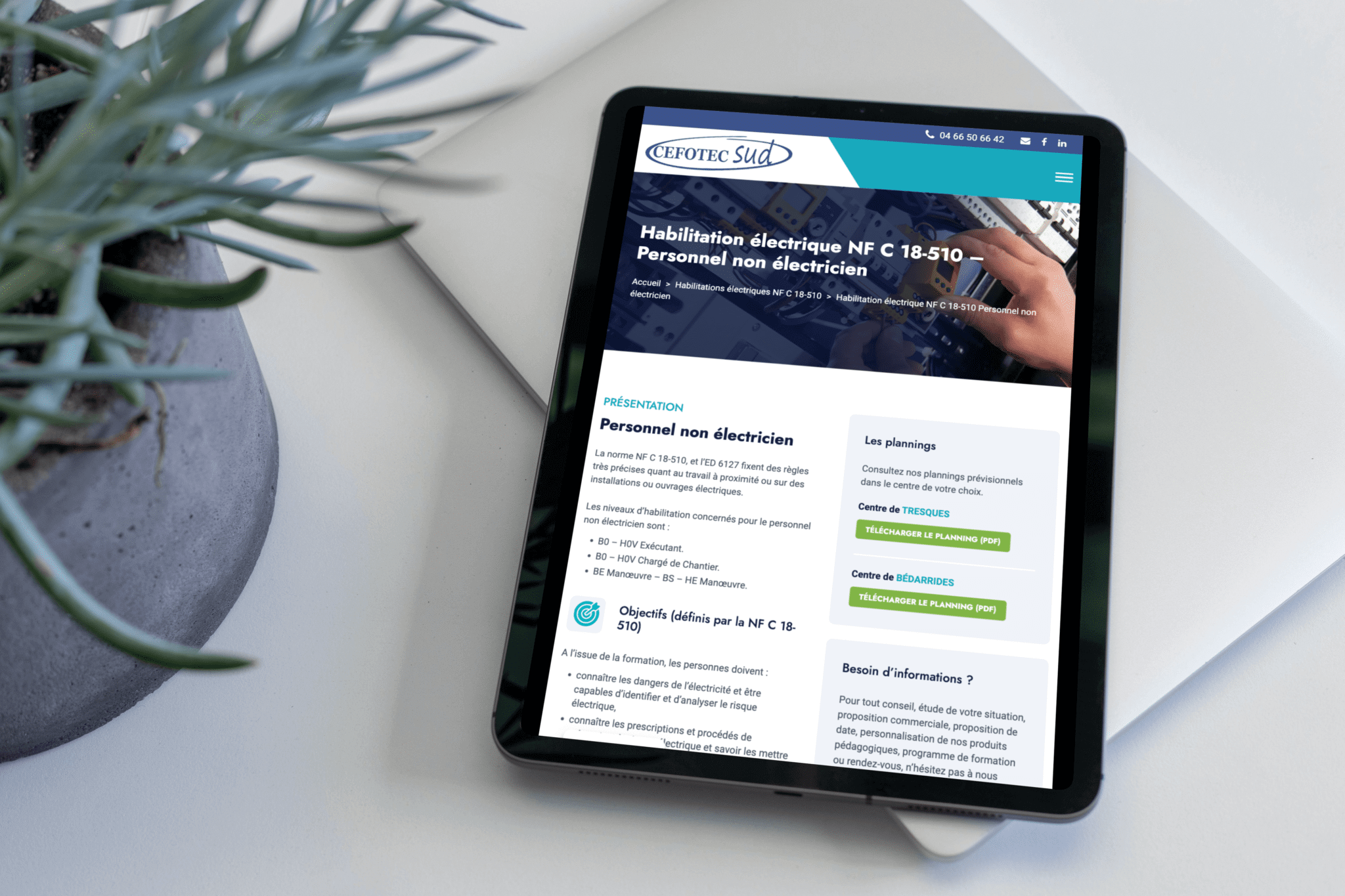 CEFOTEC SUD, centre de formation (Gard)| AM-Creation.net